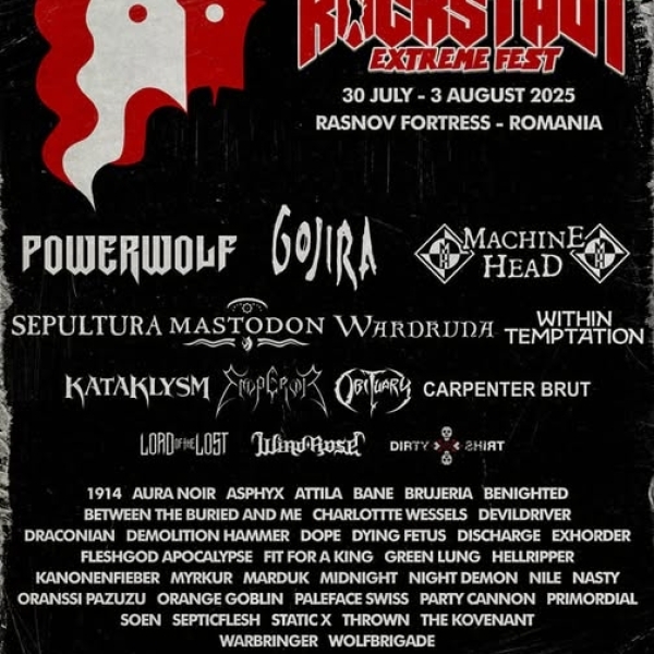 ROCKSTADT EXTREME FEST adds 40 new bands for 2025 lineup